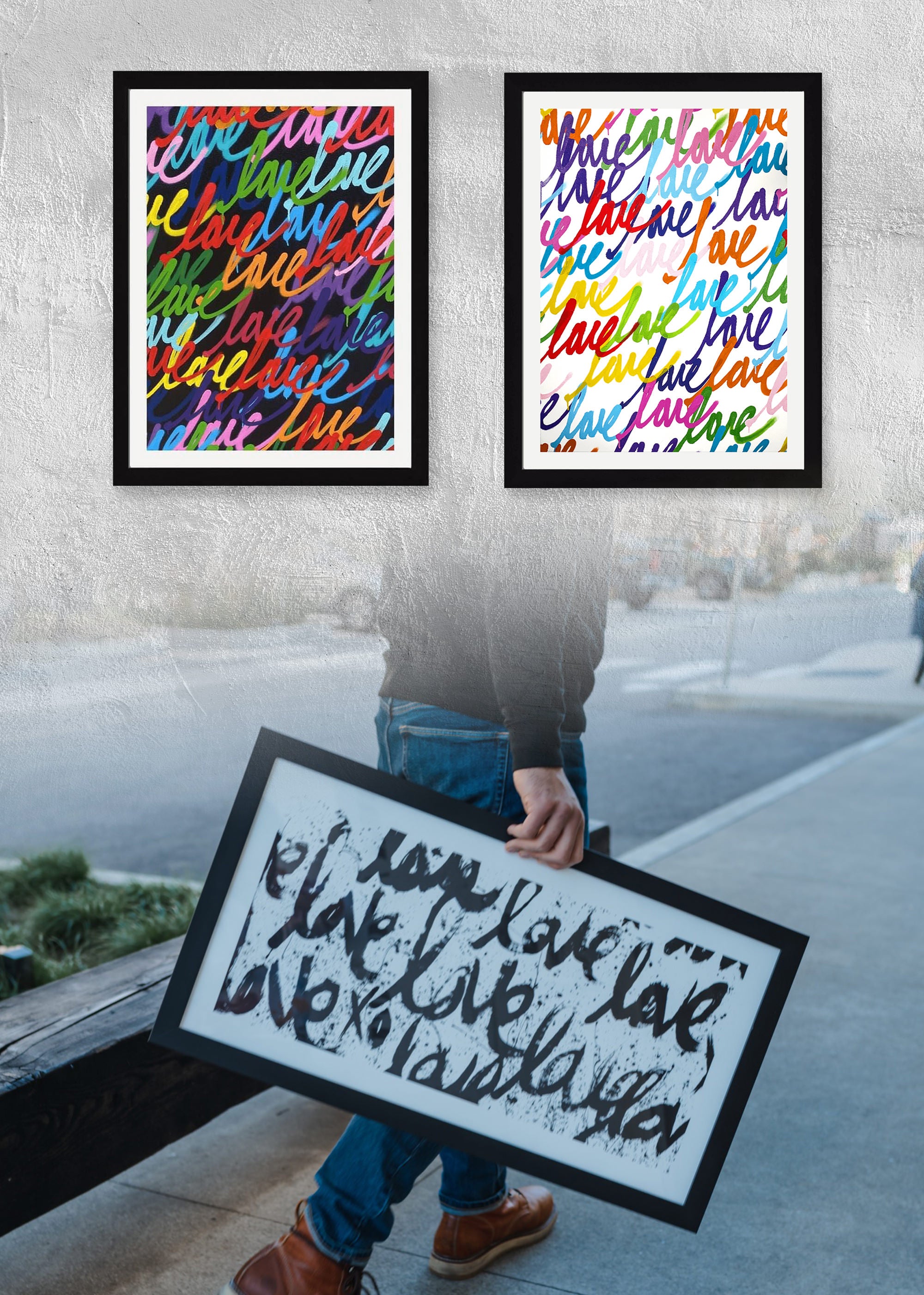 Love Art Clothing, Activewear, Artwork, Murals | Ruben Rojas | Live Th