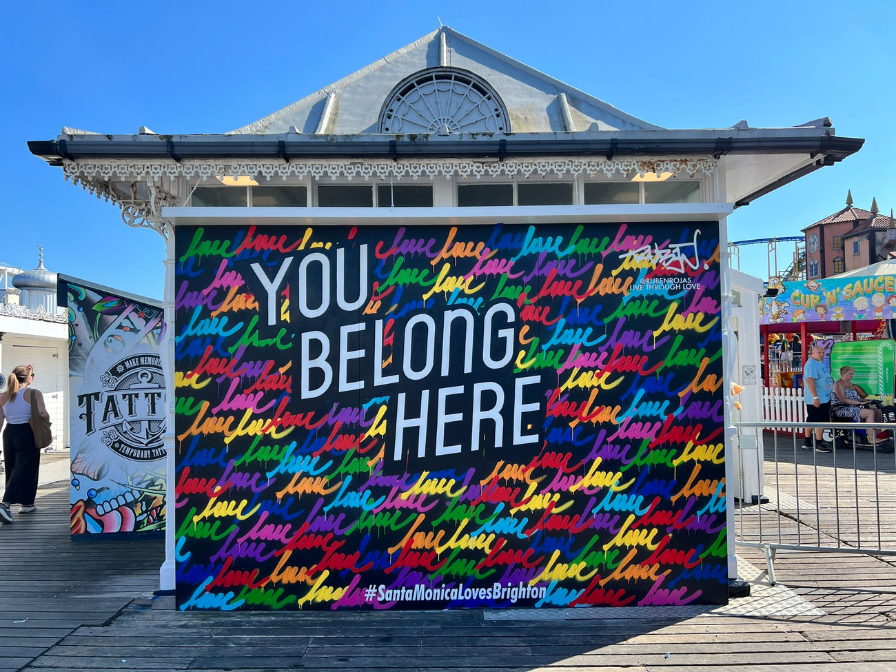 Public Art Projects | Ruben Rojas | Live Through Love